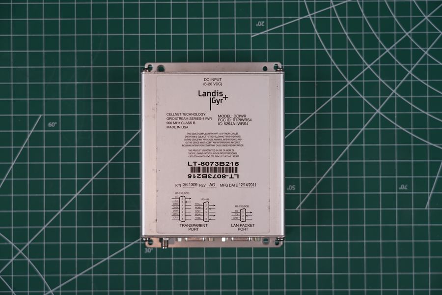 Landis+Gyr Integrated WanGate Radio (IWR) - RECESSIM